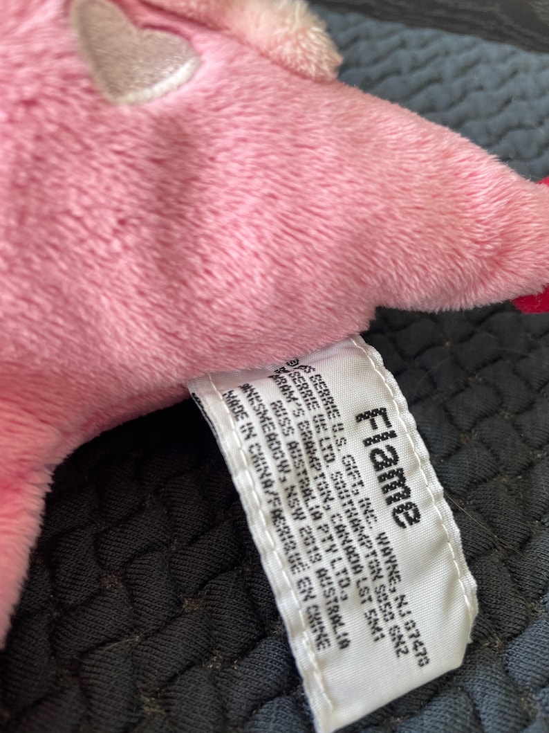 Flame Pink Dinosaur Stuffed Plush Toy Birthday Gift Size 40 Cm ...