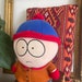 Vintage Rare 1998 Stan South Park Comedy Plush Stuffed Toy Size 30cm ...