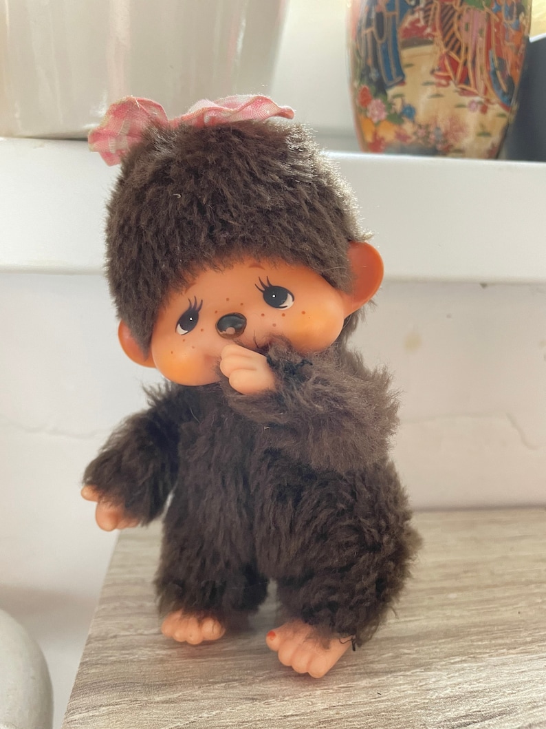 Monchhicci Baby 70s Rare Plush Doll 13 Cm / 5” Japan Plush - Etsy