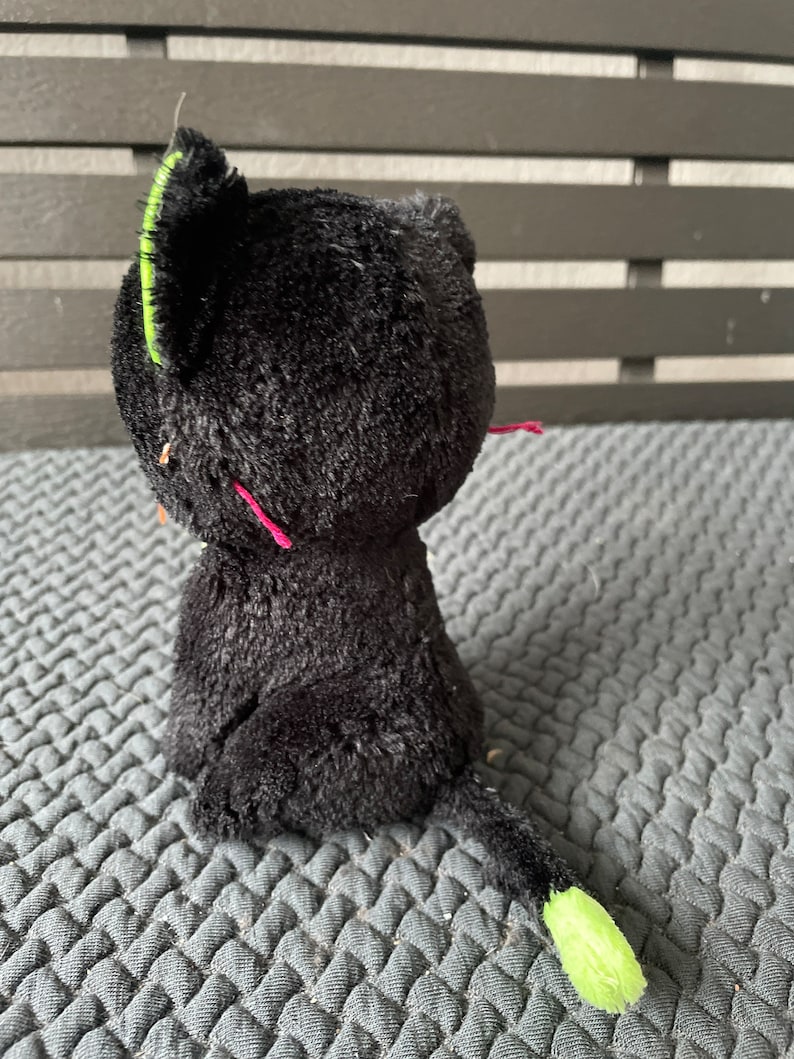 Ty Beanie Boos JINXY Halloween Black Cat 6” / 18cm Plush Stuffed Animal ...