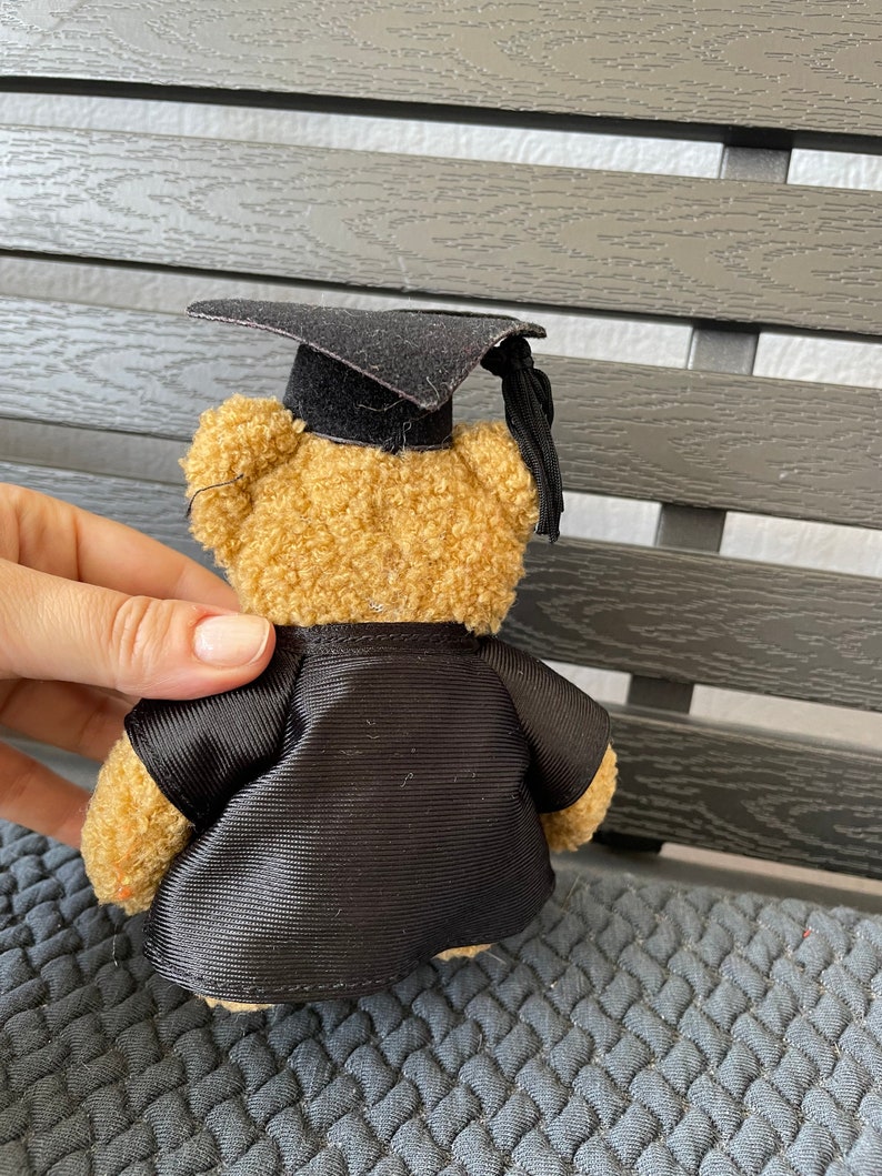 Graduation Brown Teddy Bear Plush Stuffed Animal Soft Toy Size - Etsy