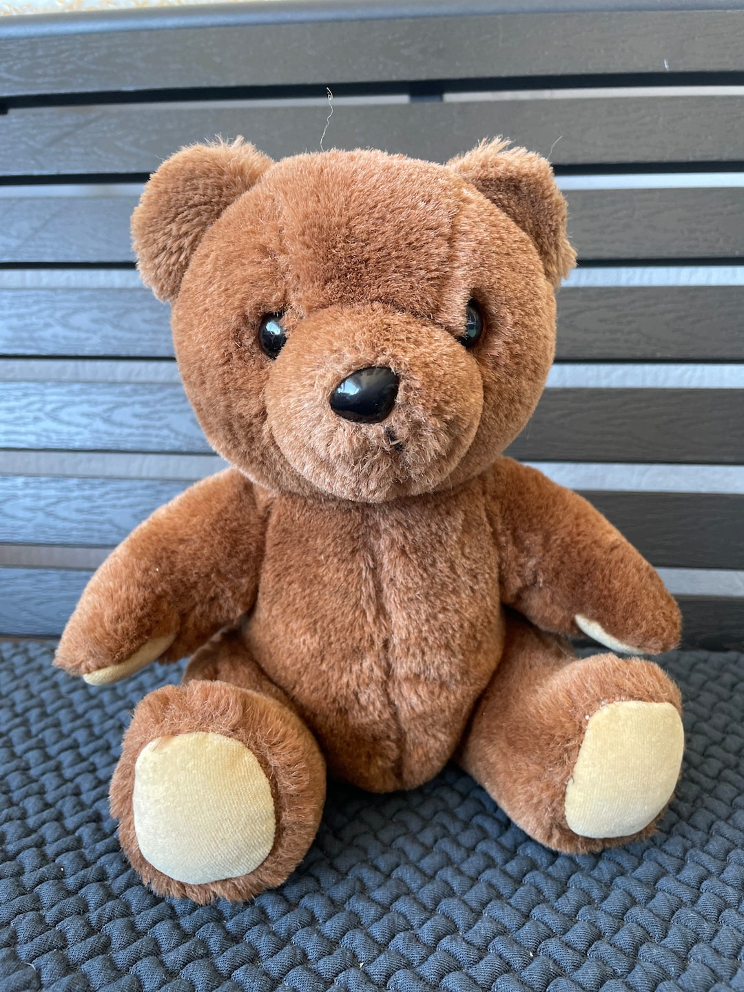 R. Dakin 1986 Vintage Teddy Bear Stuffed Animal Plush Toy Size 24cm ...