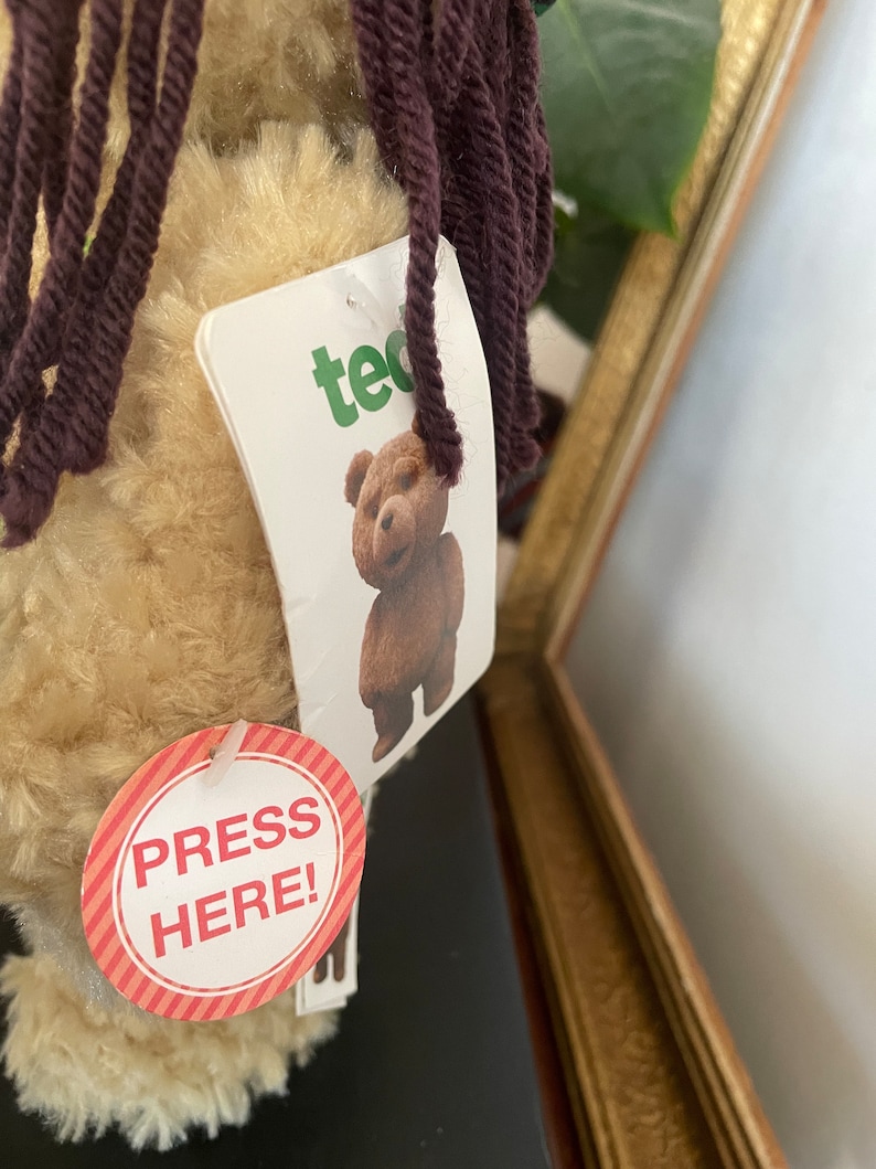 Rare Ted Rasta Rastafarian Teddy Bear Talking With Glasses Stuffed ...