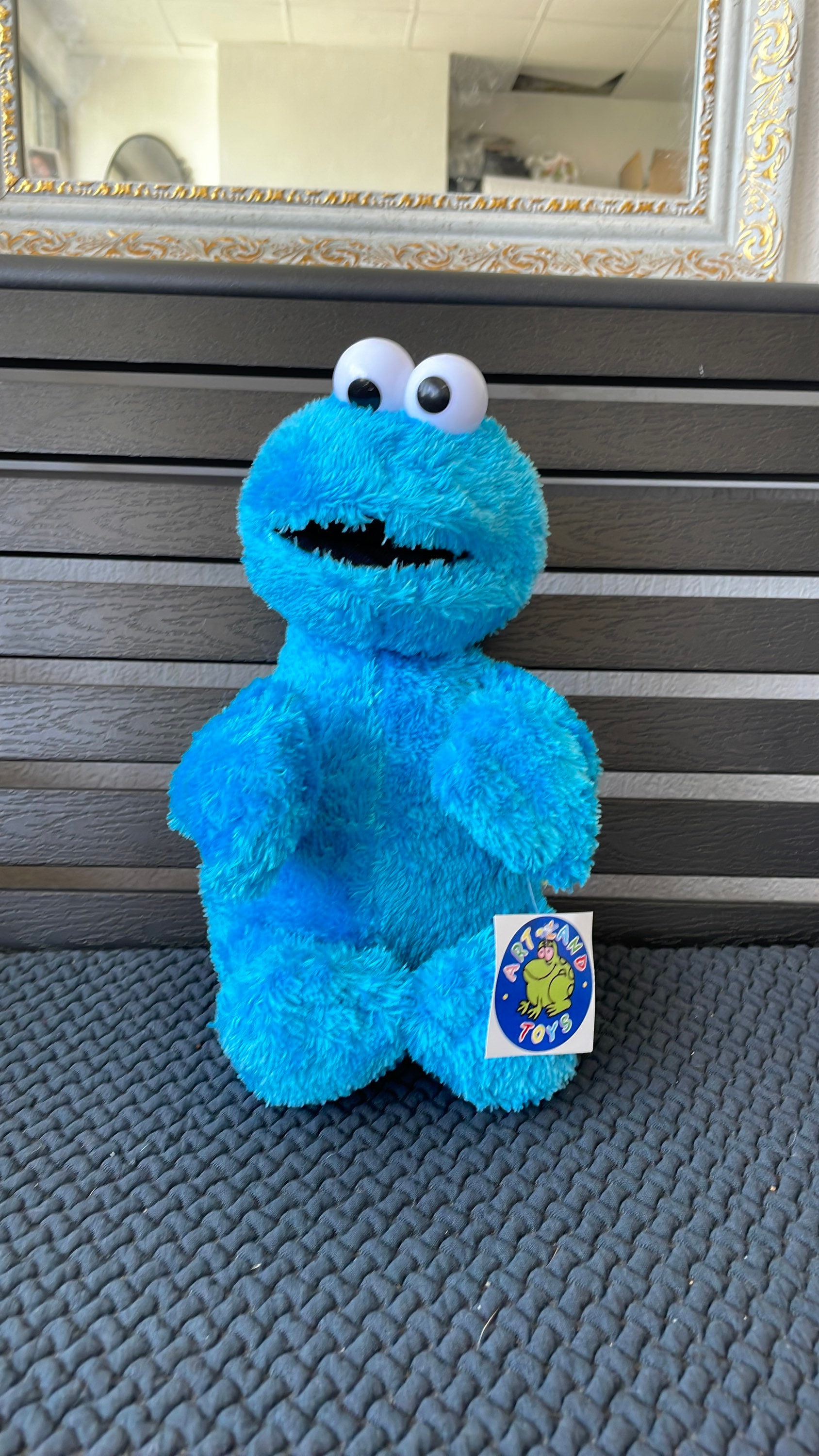 Art-land Toys Sesame Street Cookie Monster Soft Plush Stuffed Toy 15 ...