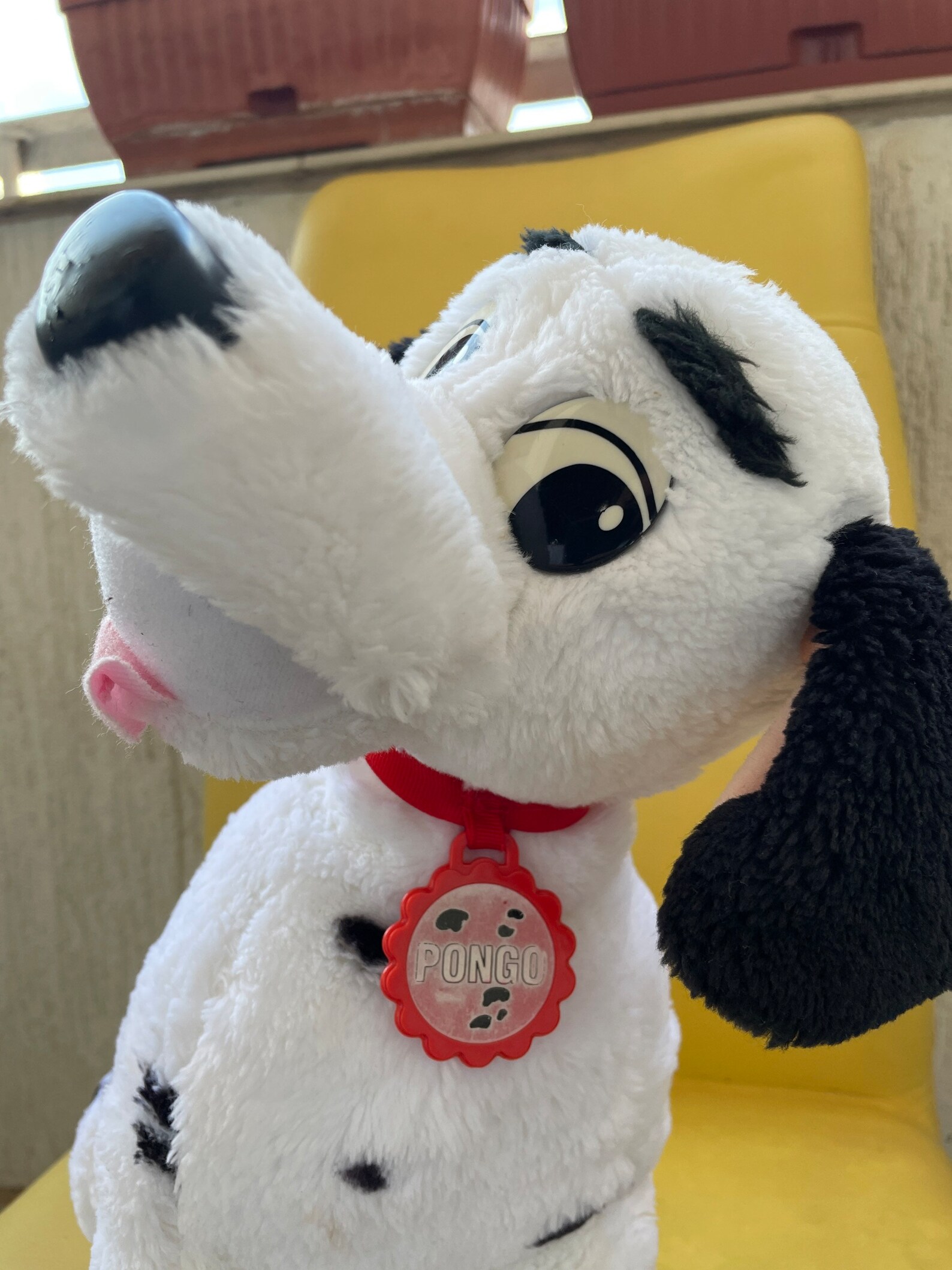 Rare 1991 Disney 101 Dalmatians Pongo Puppy Dog Animal Soft Stuffed ...