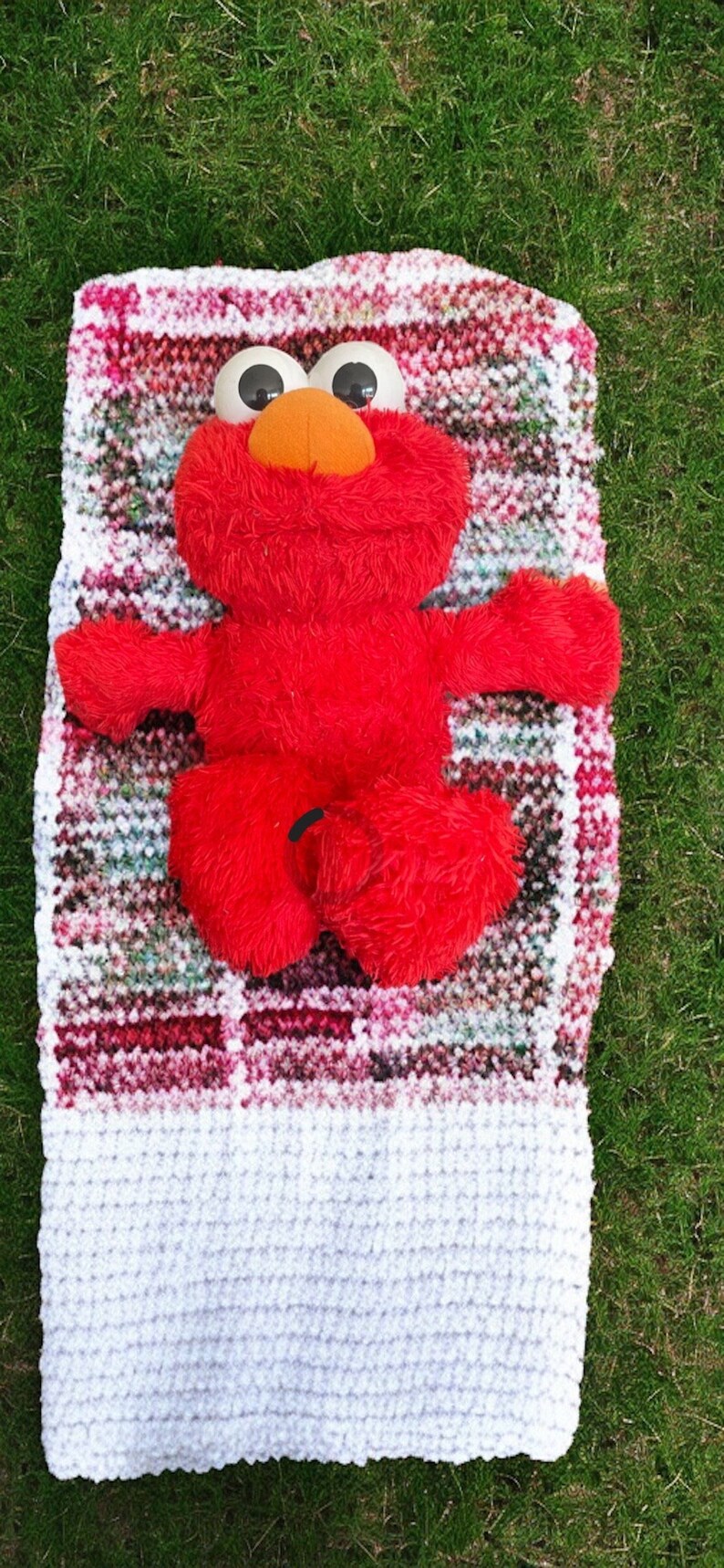 Sesame Street Rare Vintage Fun Elmo Plush Toy Opening Mouth When You ...