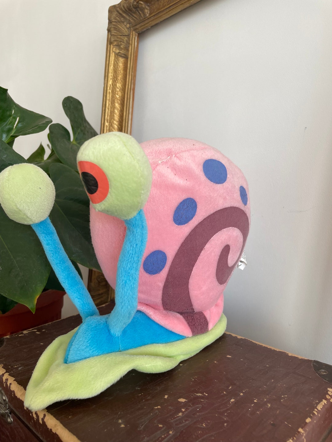Rare 2005 Vivacom Spongebob Squarepants Gary the Snail Plush 24cm Plush ...
