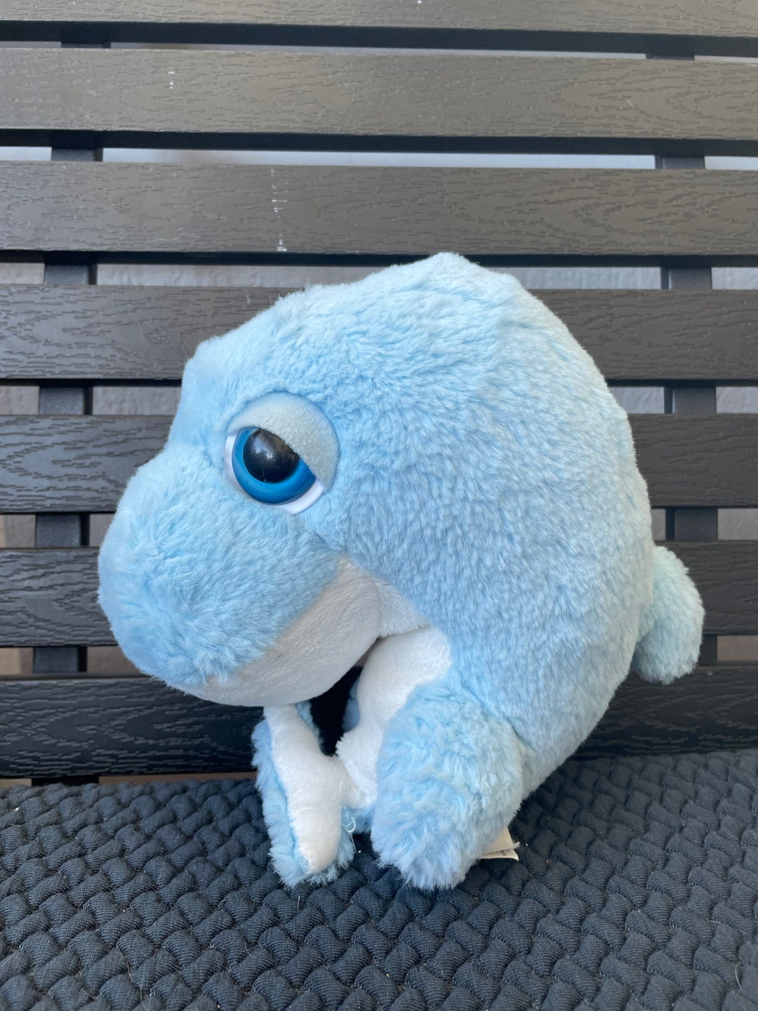 Ocean Buddies Soft Big Head Dolphin Plush Stuffed Animal Toy, Birthday ...