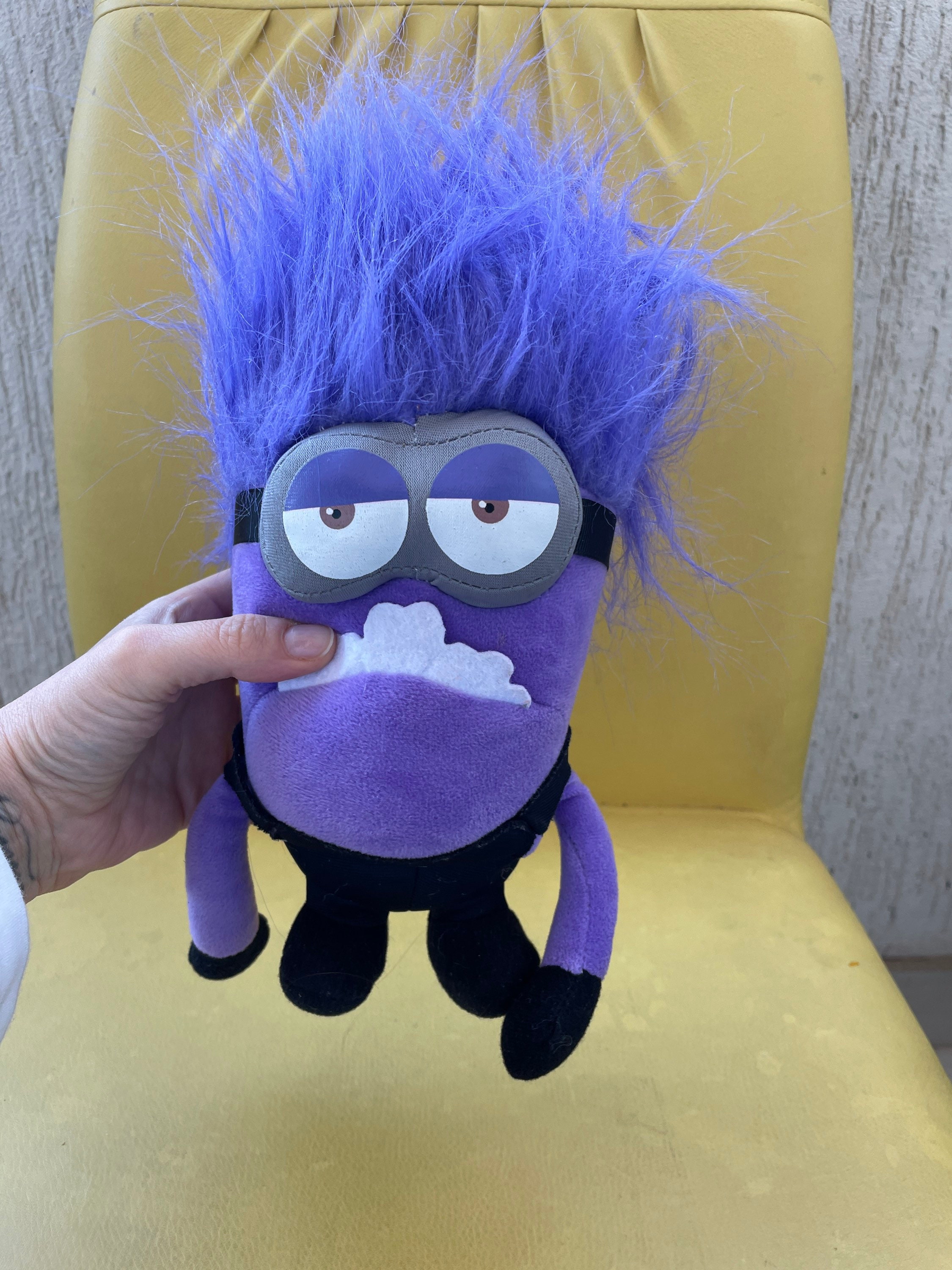 Despicable Me 2 Purple Minion Plush
