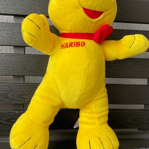 Haribo Yellow Teddy Bear Soft Animal Plush Toy Size 37cm , Gift for Her ...
