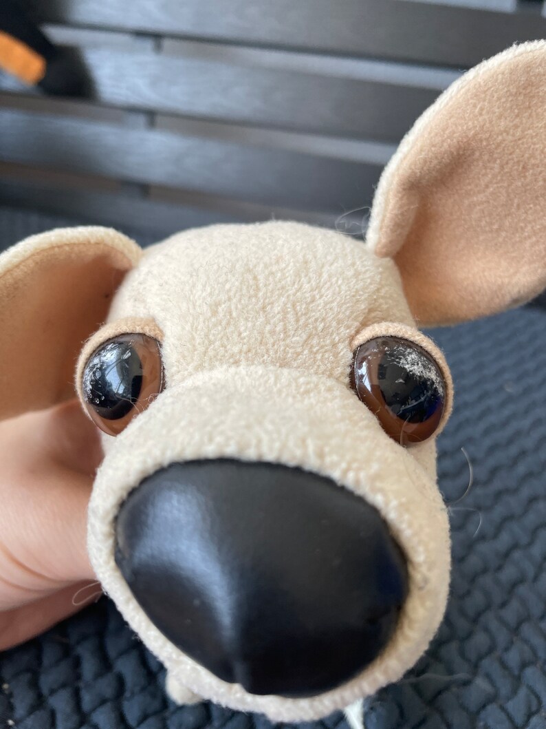 Snubbies Brown Eyes Puppy Dog Soft Plush Stuffed Animal Toy - Etsy
