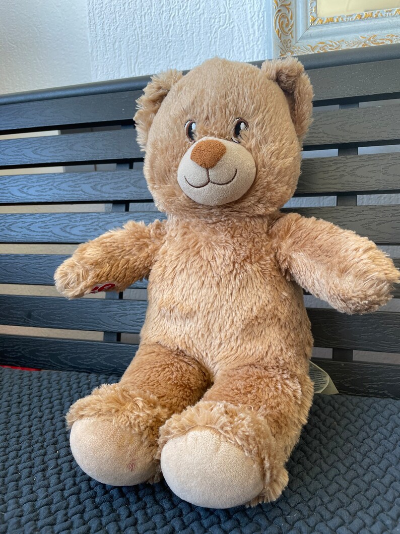 Build A Bear Workshop Brown BAB Teddy Bear Stuffed Toy, Build A Bear ...