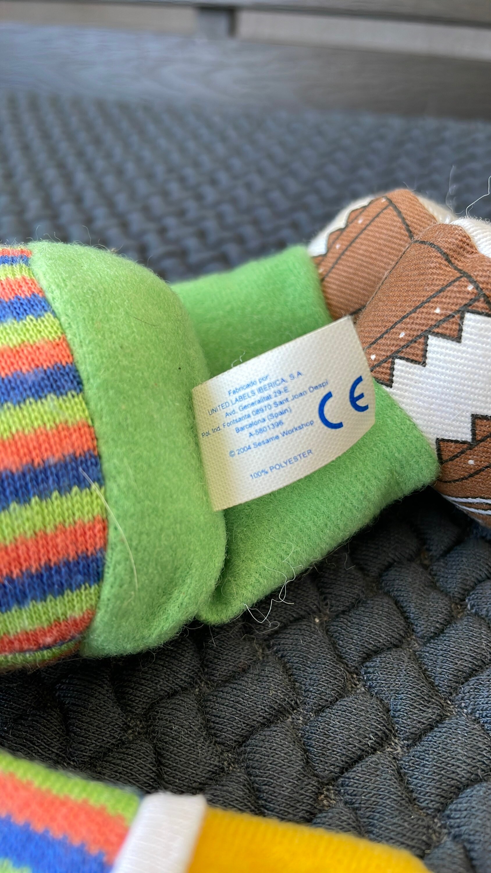 Vintage Sesame Street Bert Plush Toy Size 10.2 Tall Sesame Street Plush ...