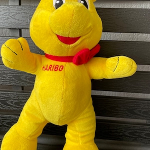 Haribo Yellow Teddy Bear Soft Animal Plush Toy Size 37cm , Gift for Her ...