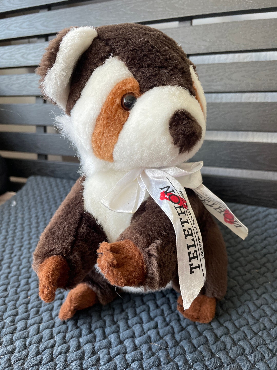 Flo’s Large Koala Big Eyes Pink White Stuffed Animal Plush Toy Glitter Big Eyes Size 31cm ...