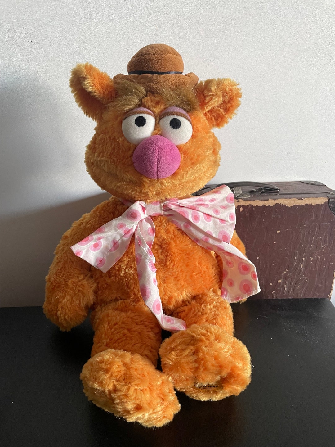 Henson Vintage Fozzie the Muppets Sesame Street Plush Soft Toy Size ...