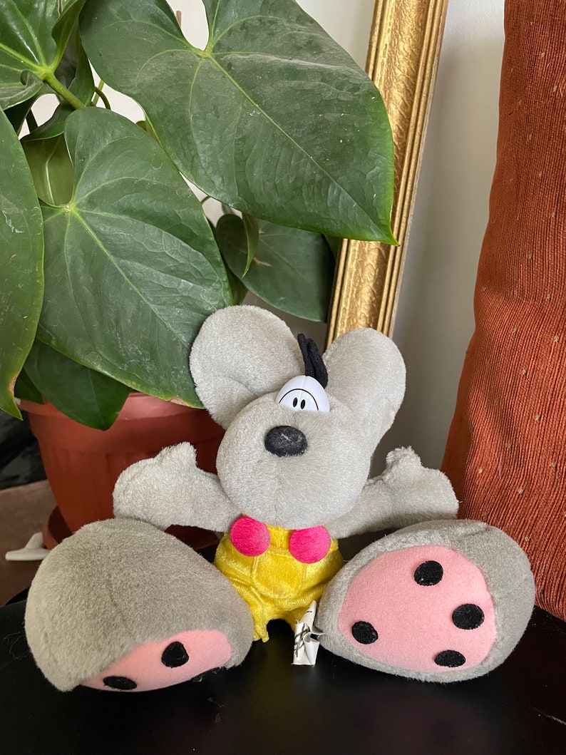 Diddl Mouse Thomas Goletz Soft Stuffed Animal Plush Toy With Jumper ...