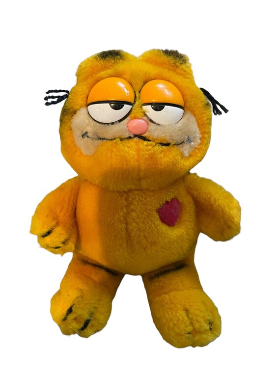 Vintage Rare 1978-1981 Garfield the Cat Animal Stuffed Plush - Etsy