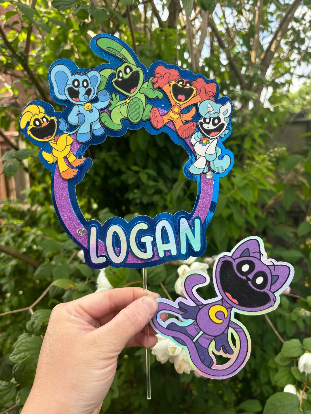 Poppy Playtime Cake Topper - Etsy UK