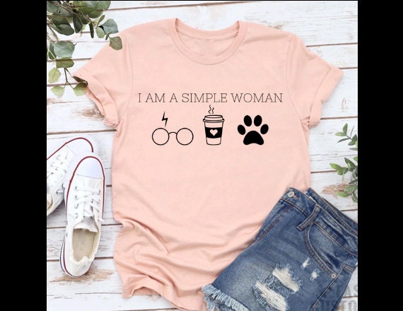 I Am a Simple Woman Svg Png - Etsy