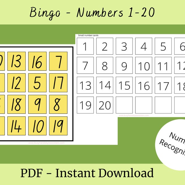 Learning Numbers - Etsy