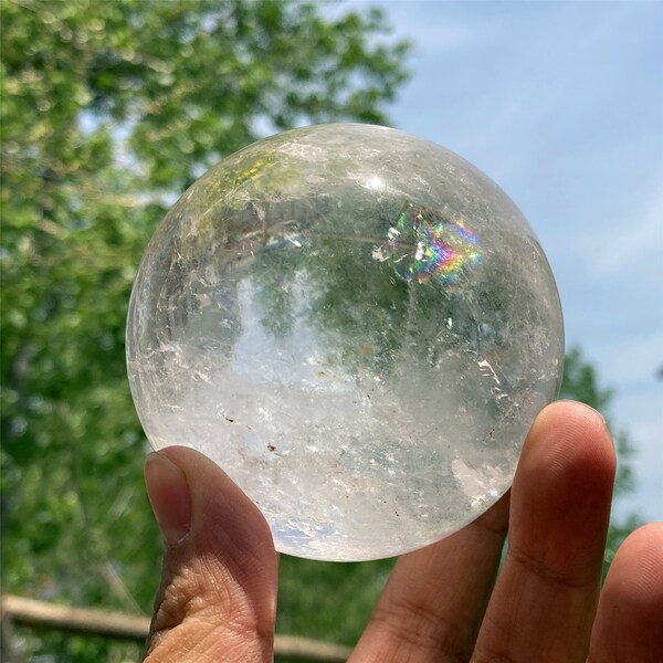 Quartz Crystal Ball - Etsy