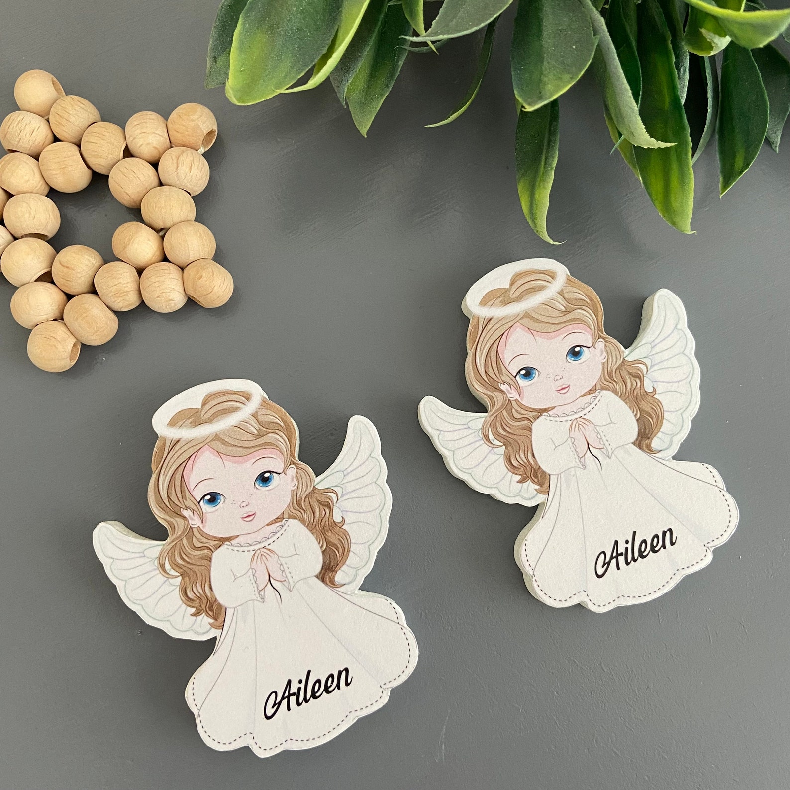 Personalized Angel Baptism Gift Baptism Thank You Gift Girl - Etsy