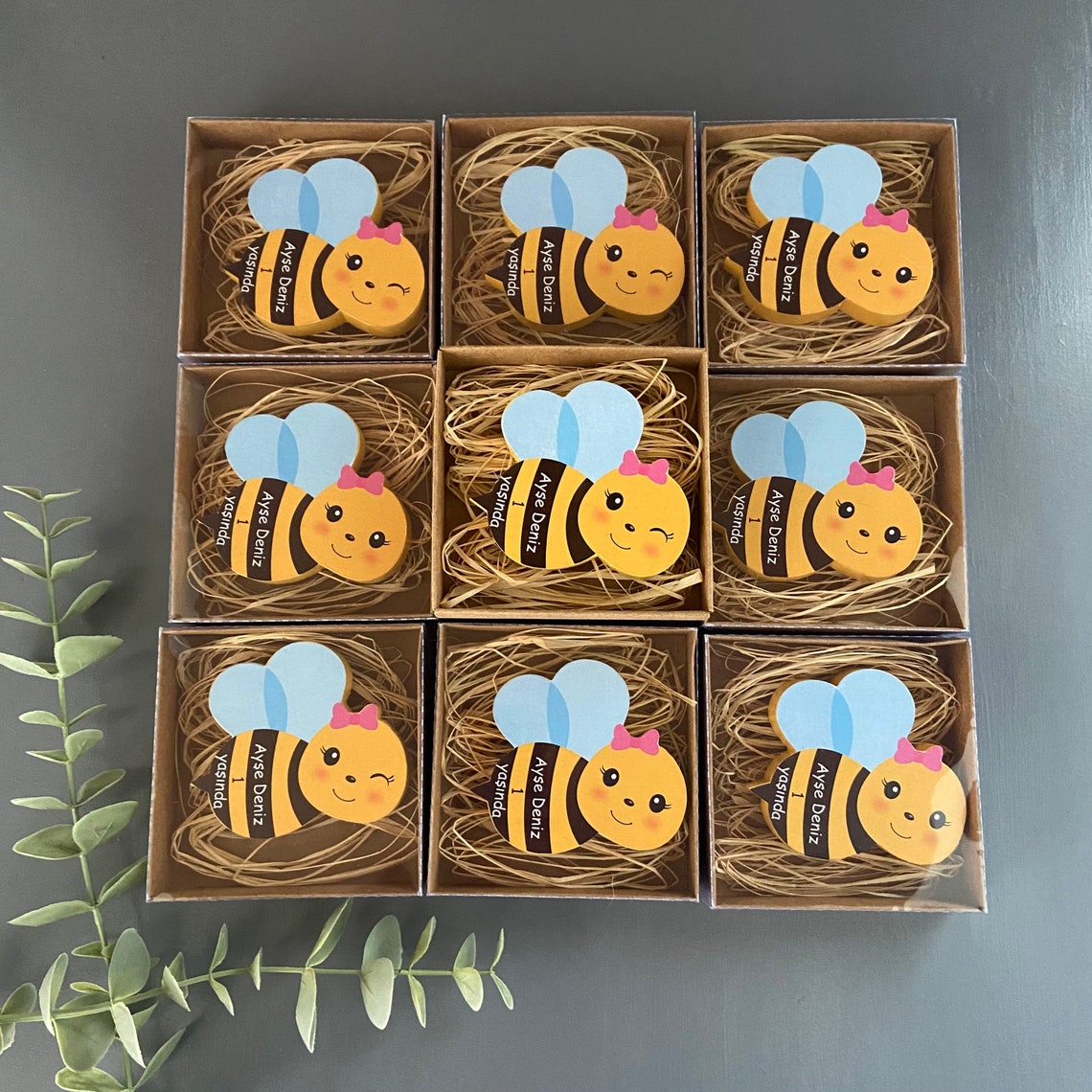 Bee Party Favor Magnetsbee Party Gift or Favor Bee Baby - Etsy