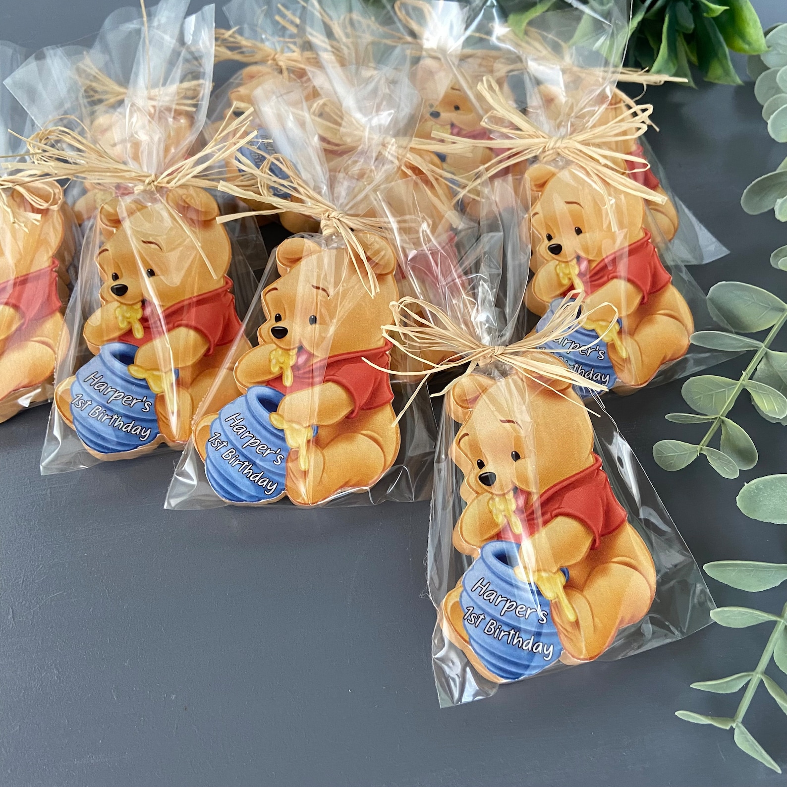 Winnie the Pooh Baby Shower Favors, First Birthday Favor, Baby Shower ...