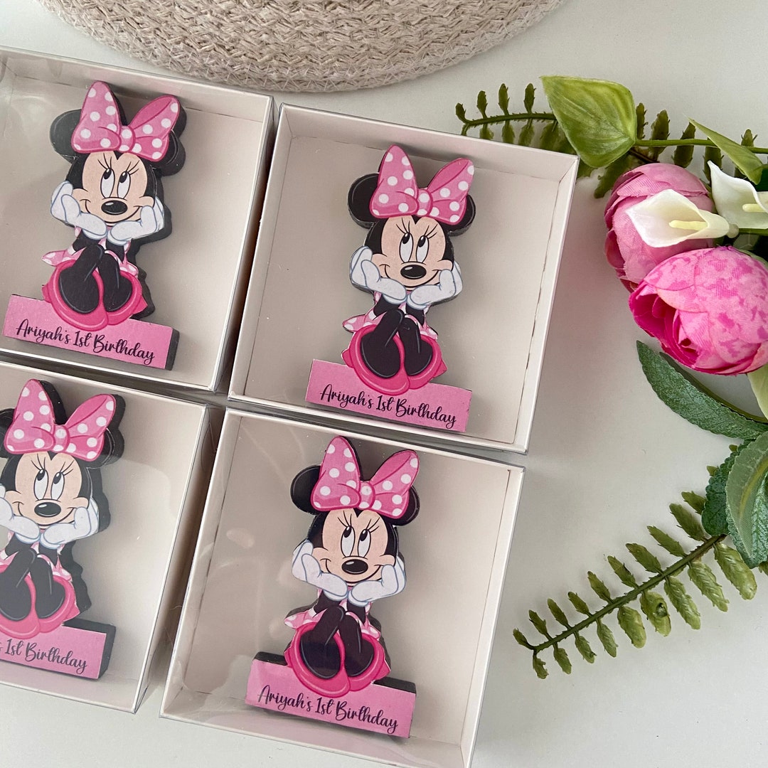 Minnie Mouse Birthday Favor, Personalized Party Gifts, Baby Shower ...