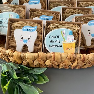 First Tooth Favor, Fairy Party Favors, Tooth Decoration, First Tooth ...