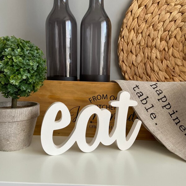 Eat Kitchen Sign - Etsy