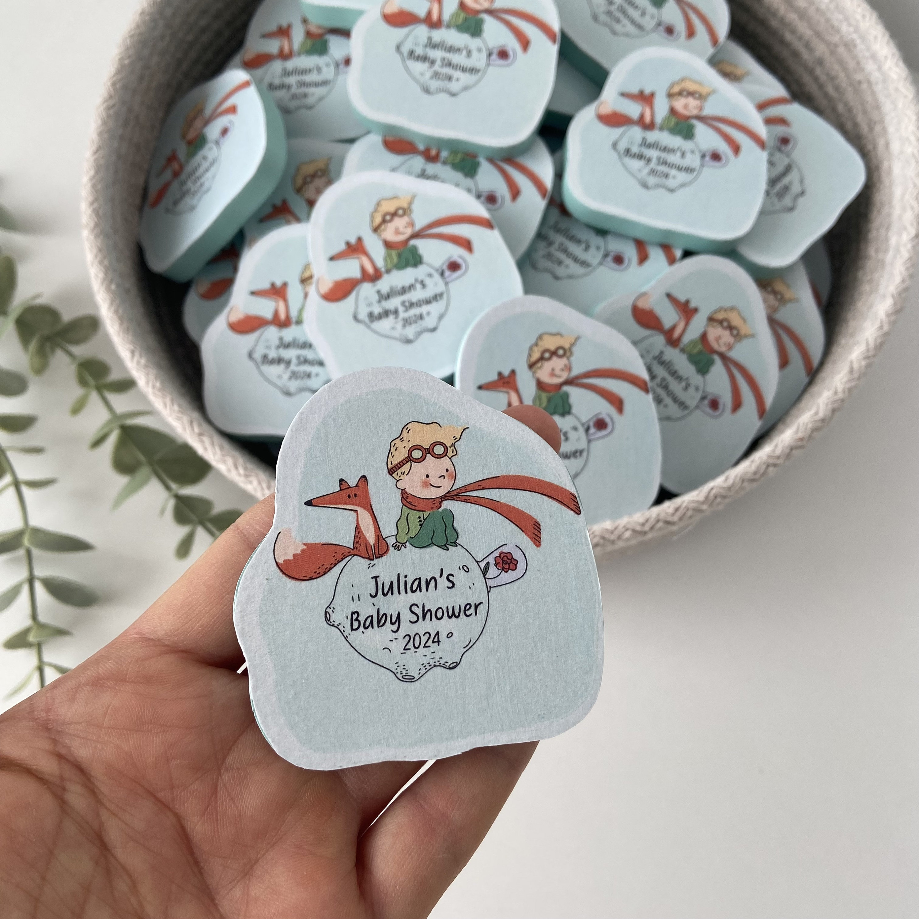 The Little Prince Party Favors,le Petit Prince,wood Magnet, Baby Shower ...