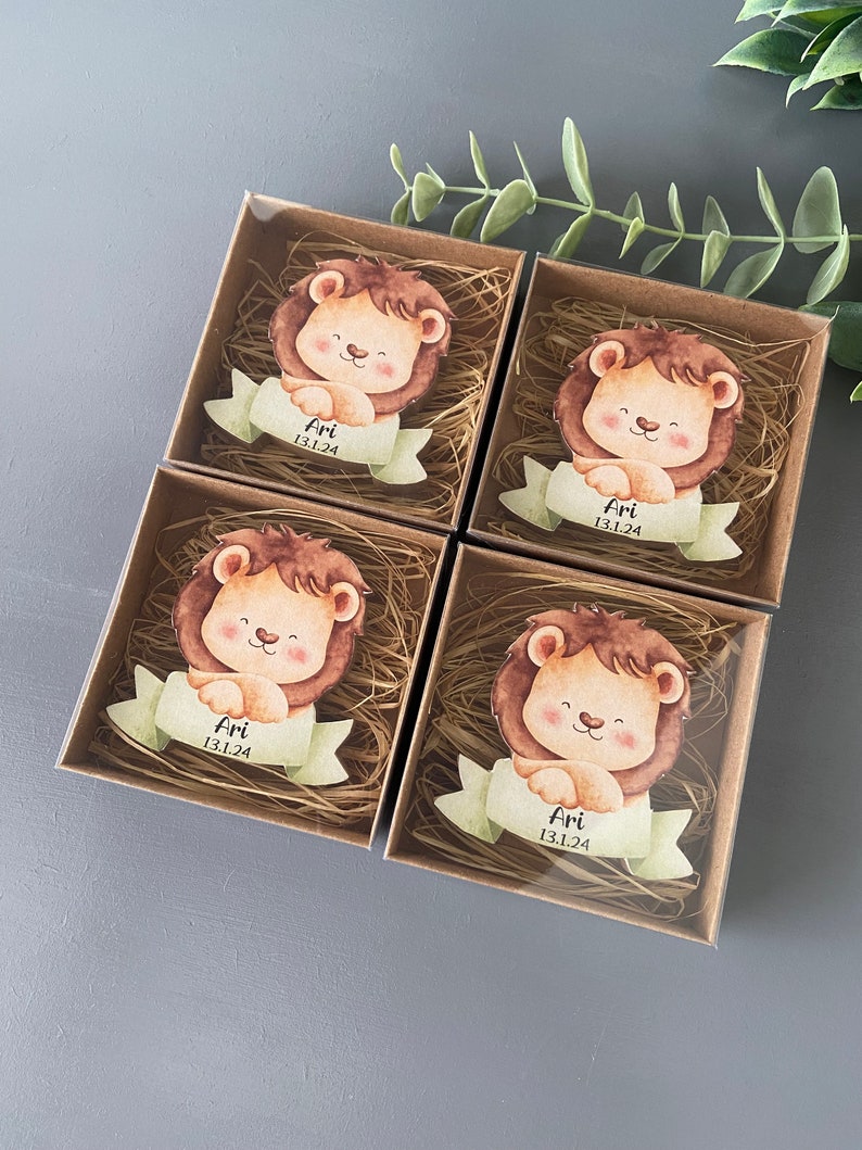 Lion Magnet Favors,newborn Favor,baby Shower Party Gift,bulk Magnet ...