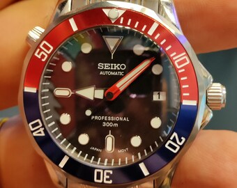 Seiko Seamaster Mod - Etsy