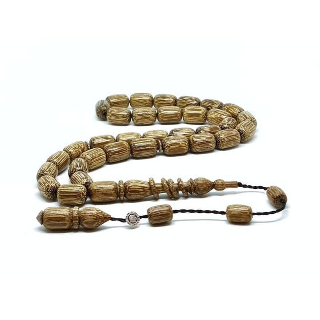 NATUREL MACASSAR EBONY Tree Rosary - Etsy