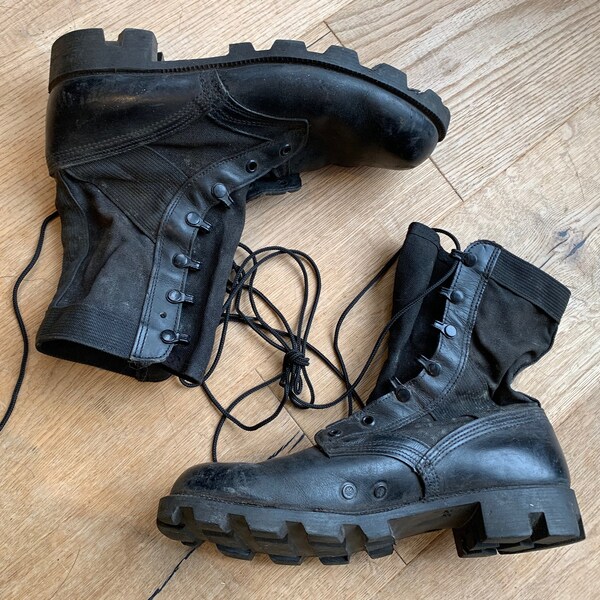 90s Combat Boots - Etsy