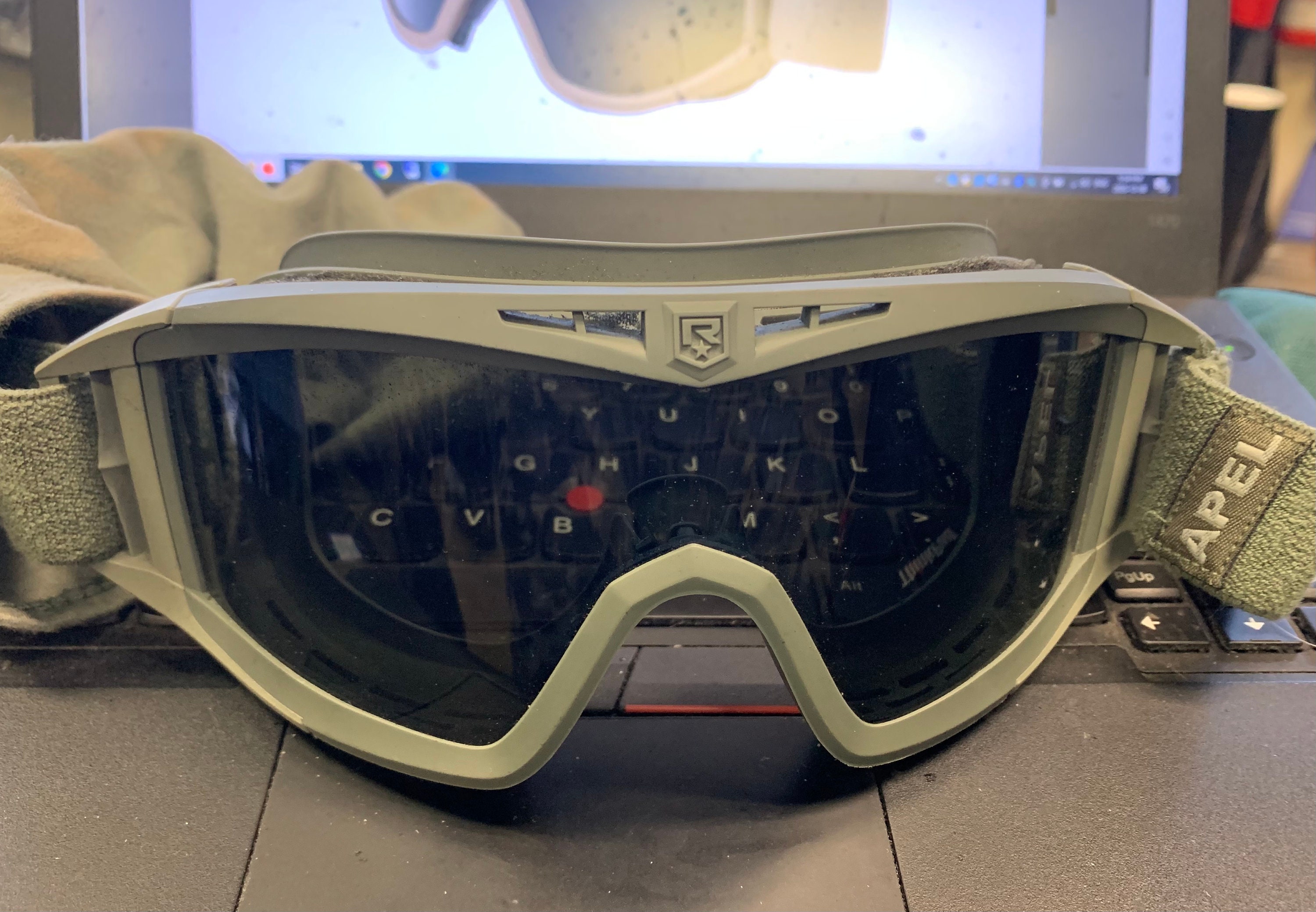APEL US Army Standard Tactical Ballistic Goggles - Etsy