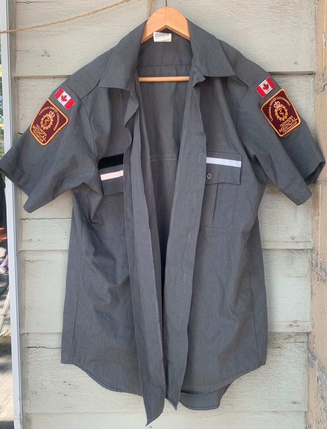 Canadian Forces Medical Technician Ambulance Short Sleeve Shirt Size L ...