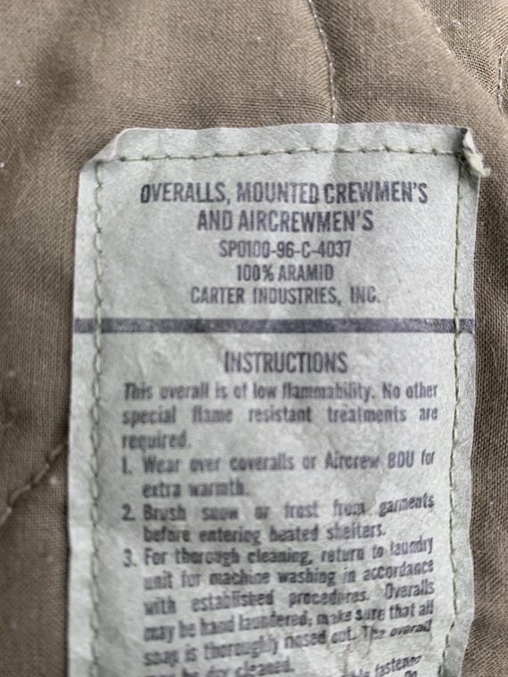 US CVC Mounted Crewmen’s & Aircrewmen’s Insulated Win… - Gem