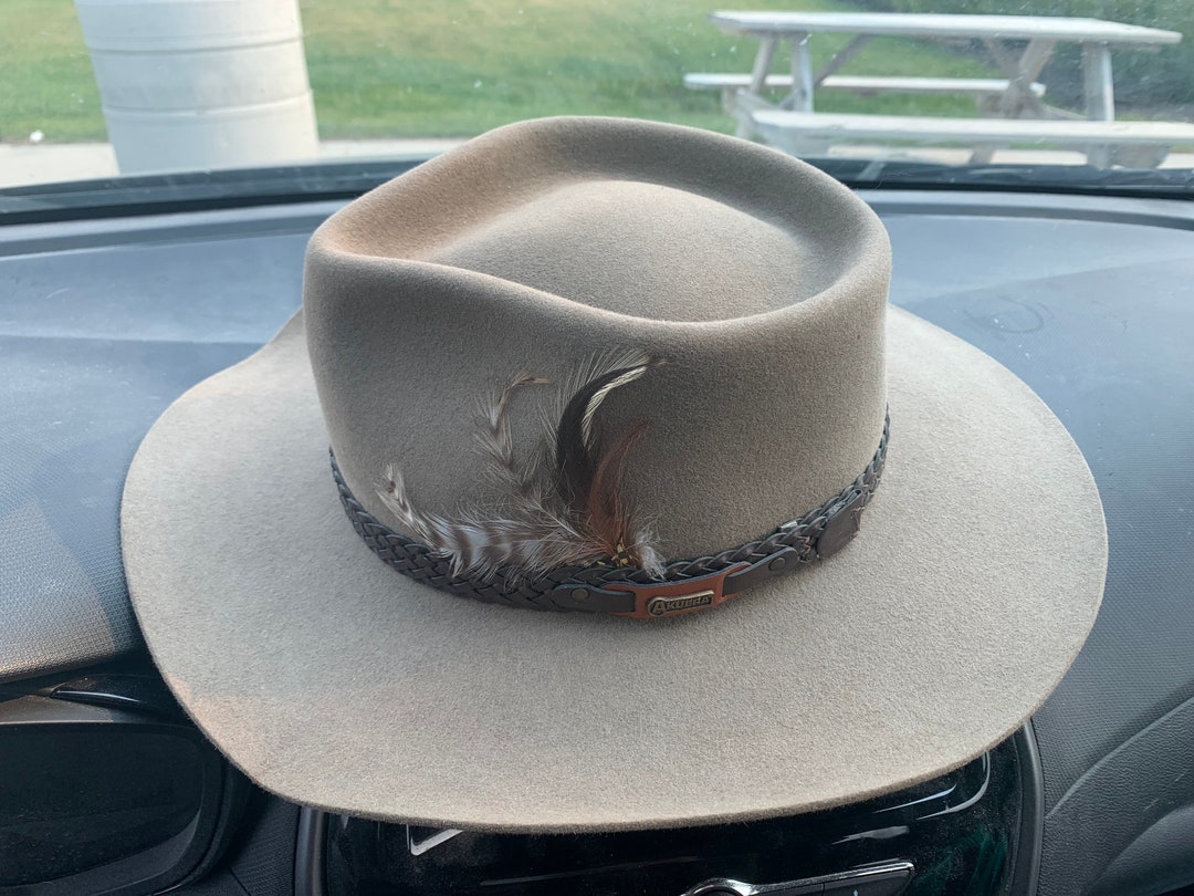 Akubra Cowboy Hat Made in Australia Sz 60 Runs Like 59 Mediium - Etsy