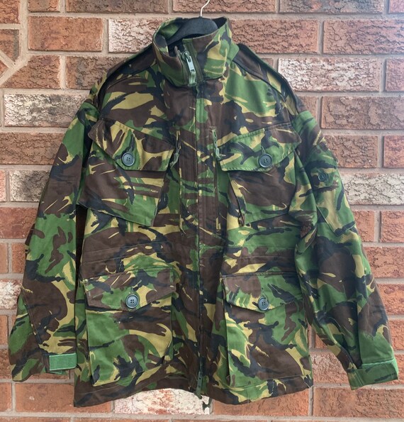 New British DPM Camo Temperate Combat Smock Size 160/… - Gem