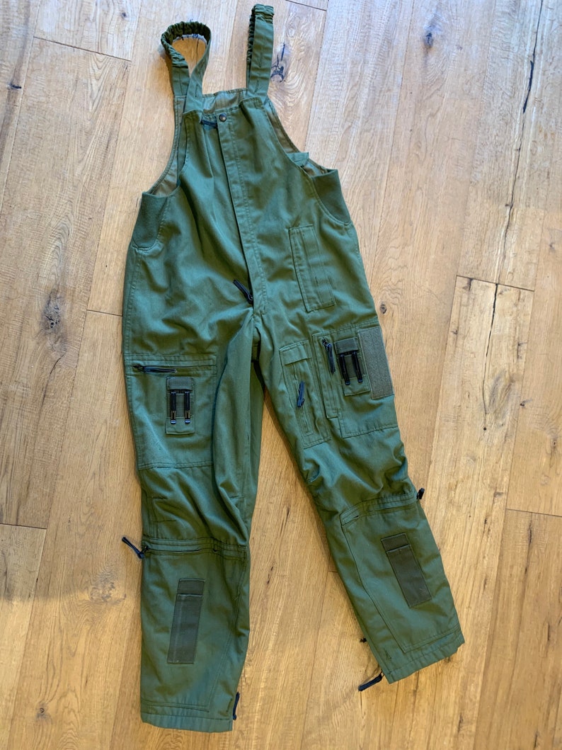 RCAF Wet Weather Goretex Flyers Combat BIB Overalls Size 6734 - Etsy