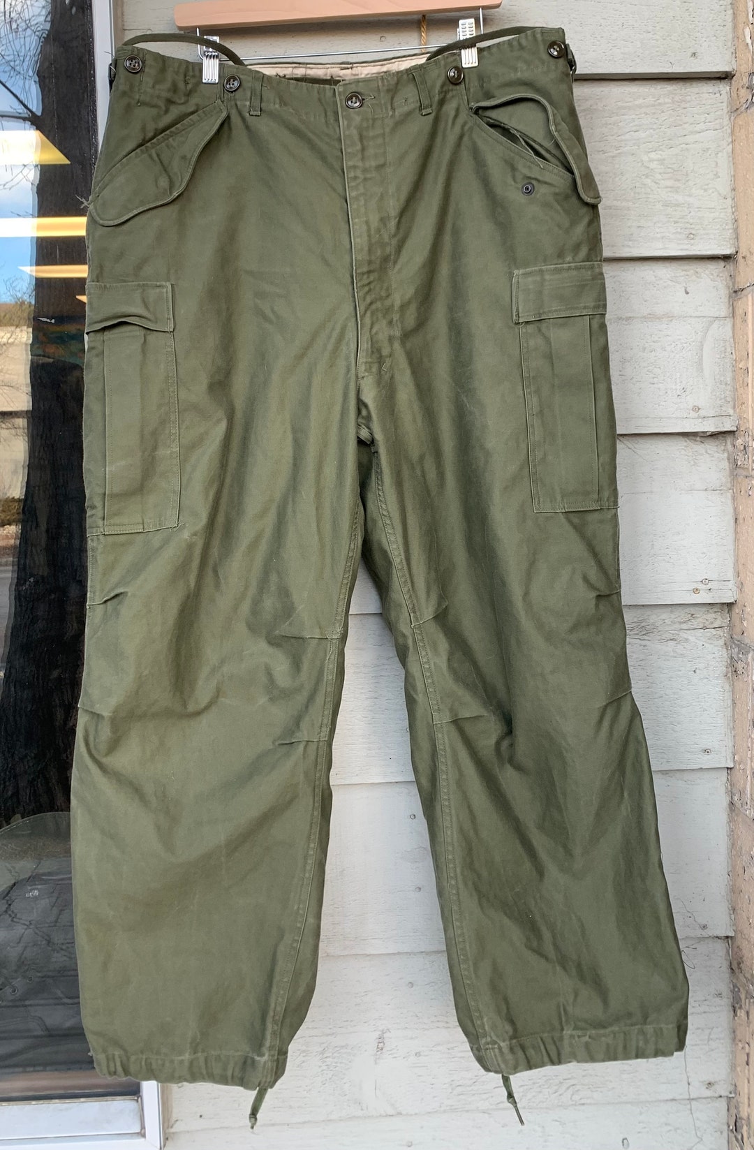 M1951 OG107 Pants With M65 Cold Weather Liner Size Mens Large Regular ...