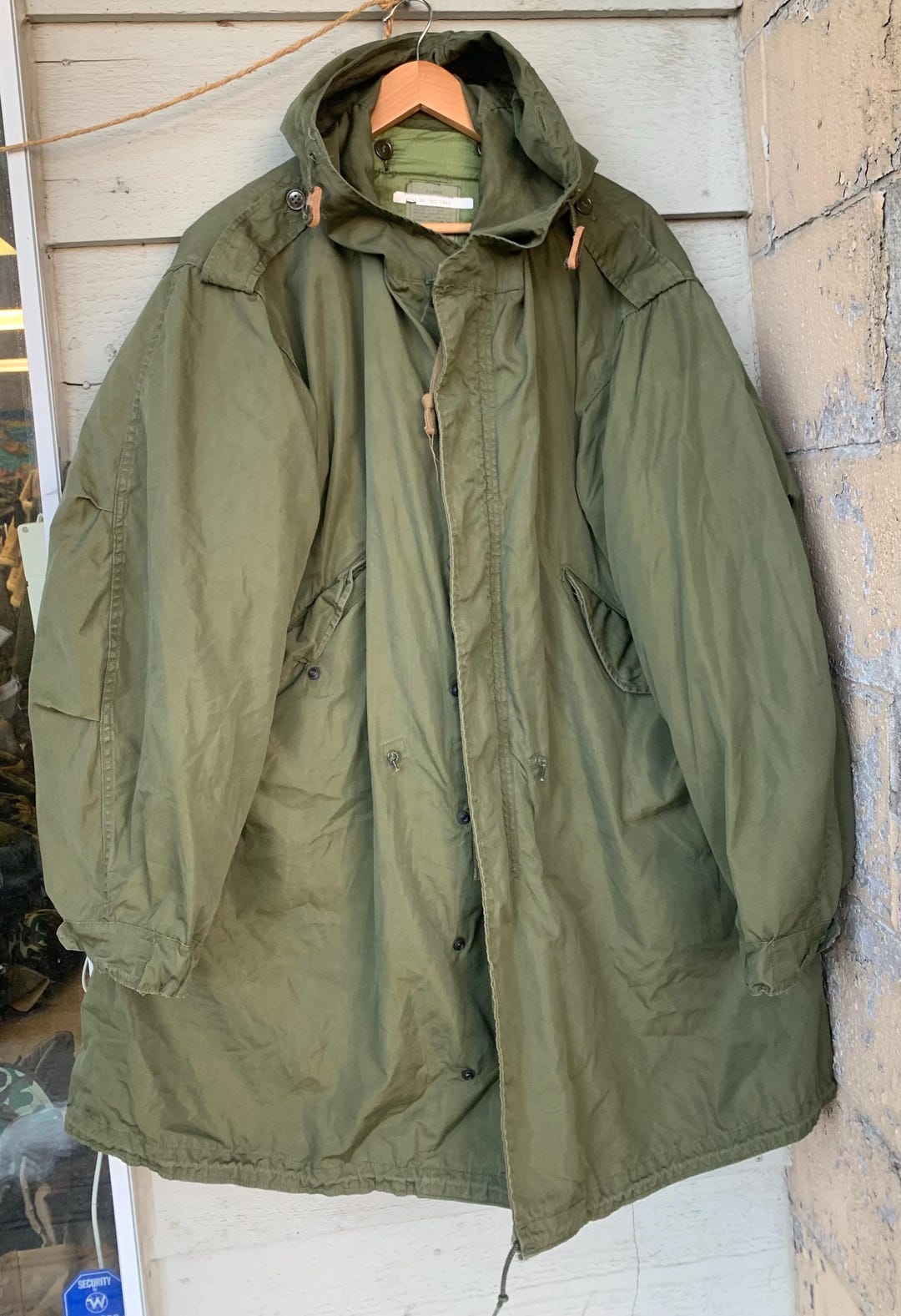 Genuine Korean Era M1951 Fishtail Parka Near New Size Mens Large / X ...