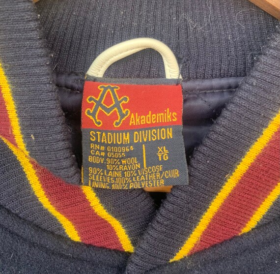 Akademiks Stadium Division Varsity Football Letterman… - Gem