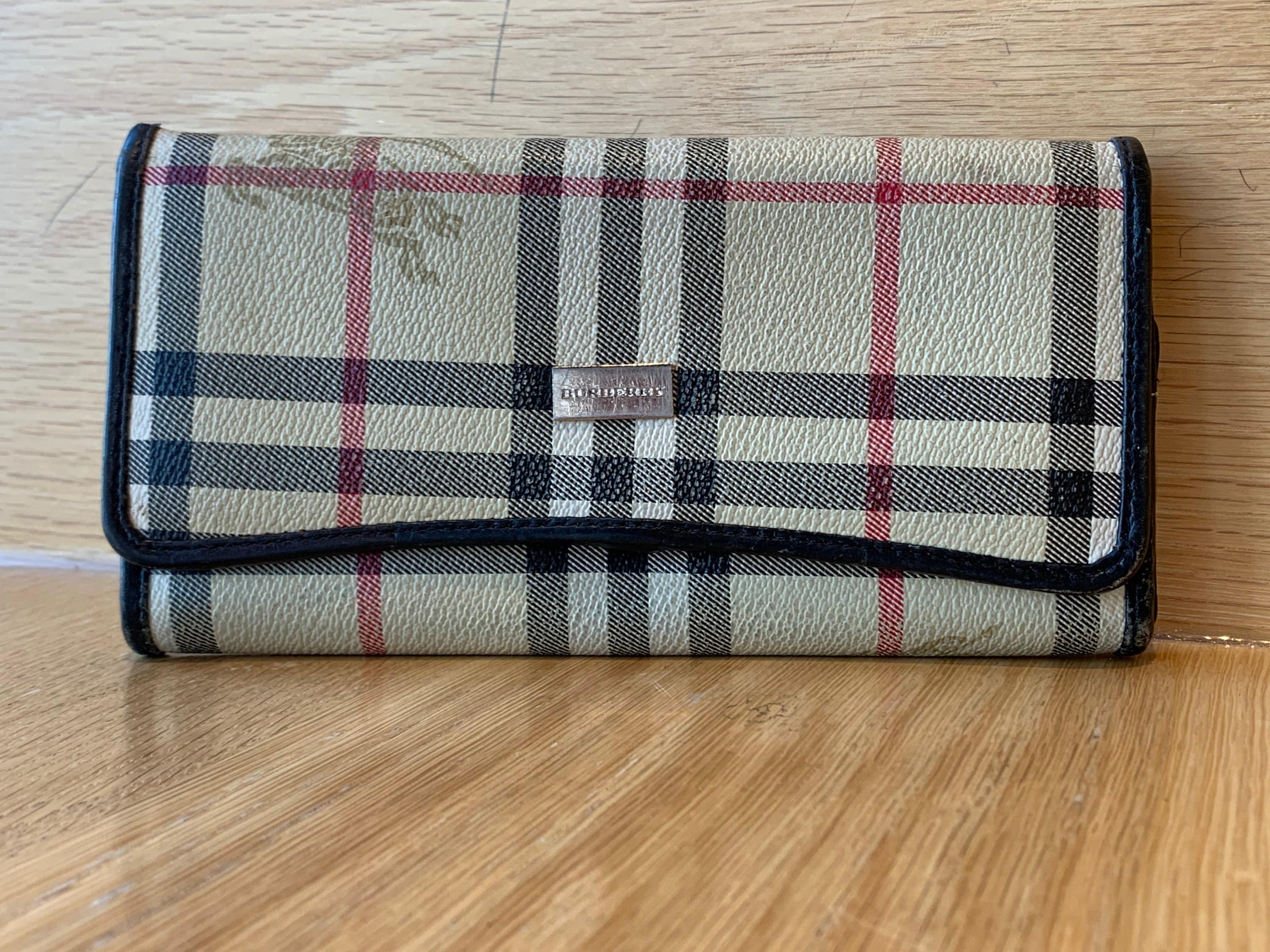 Burberry Wallet Women Leather