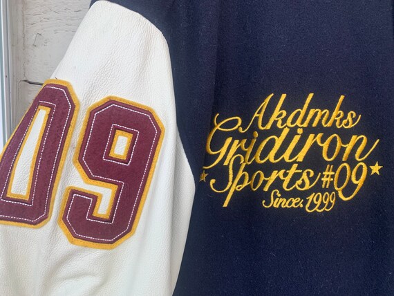 Akademiks Stadium Division Varsity Football Letterman… - Gem