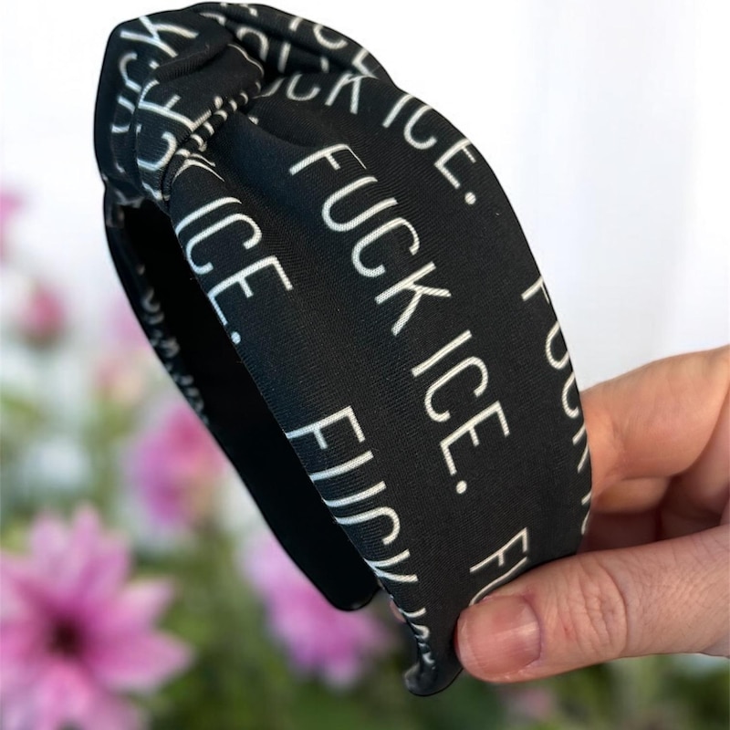 Topknot Headband Black - Etsy