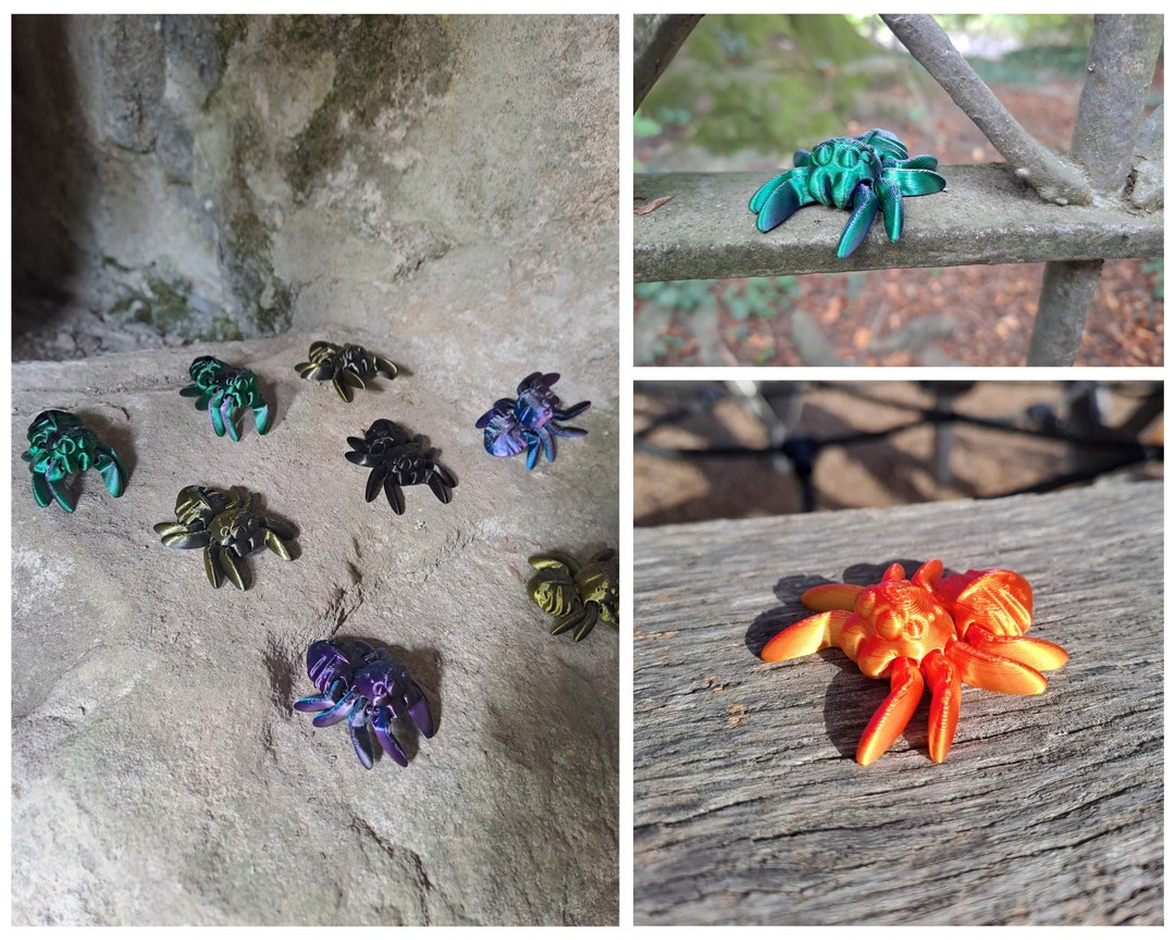 Movable Spider Tiny Spider by Cinderwing3d: an Enchanting Spider ...